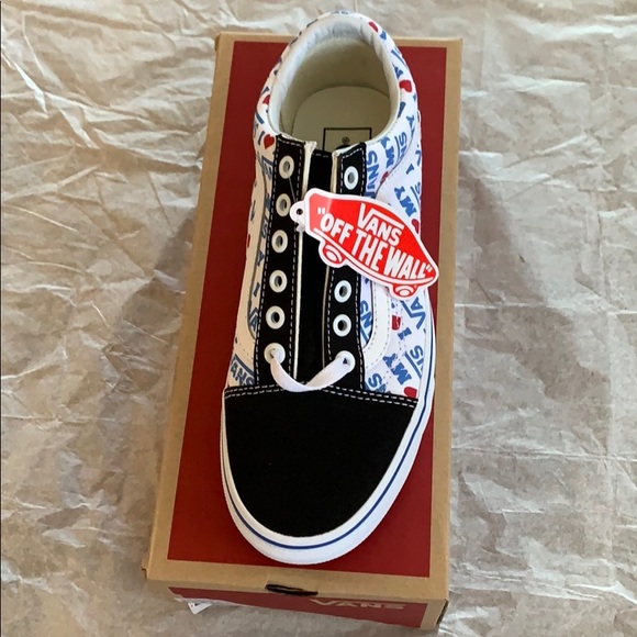 Vans | Shoes | Vansunisex Old Skooli Heart Vans Blacktrue White | Poshmark